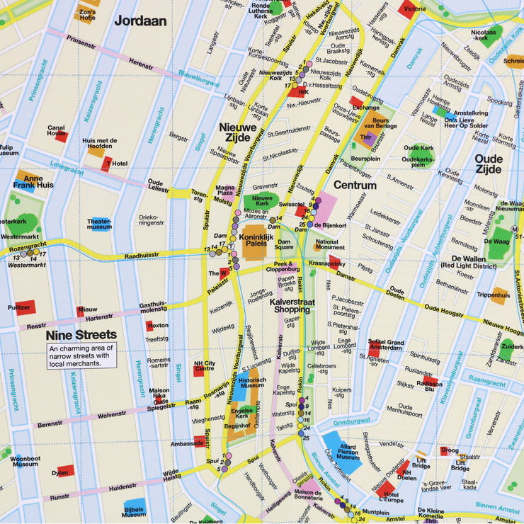 Amsterdam Foldout Travel Map | RED MAPS – Red Maps
