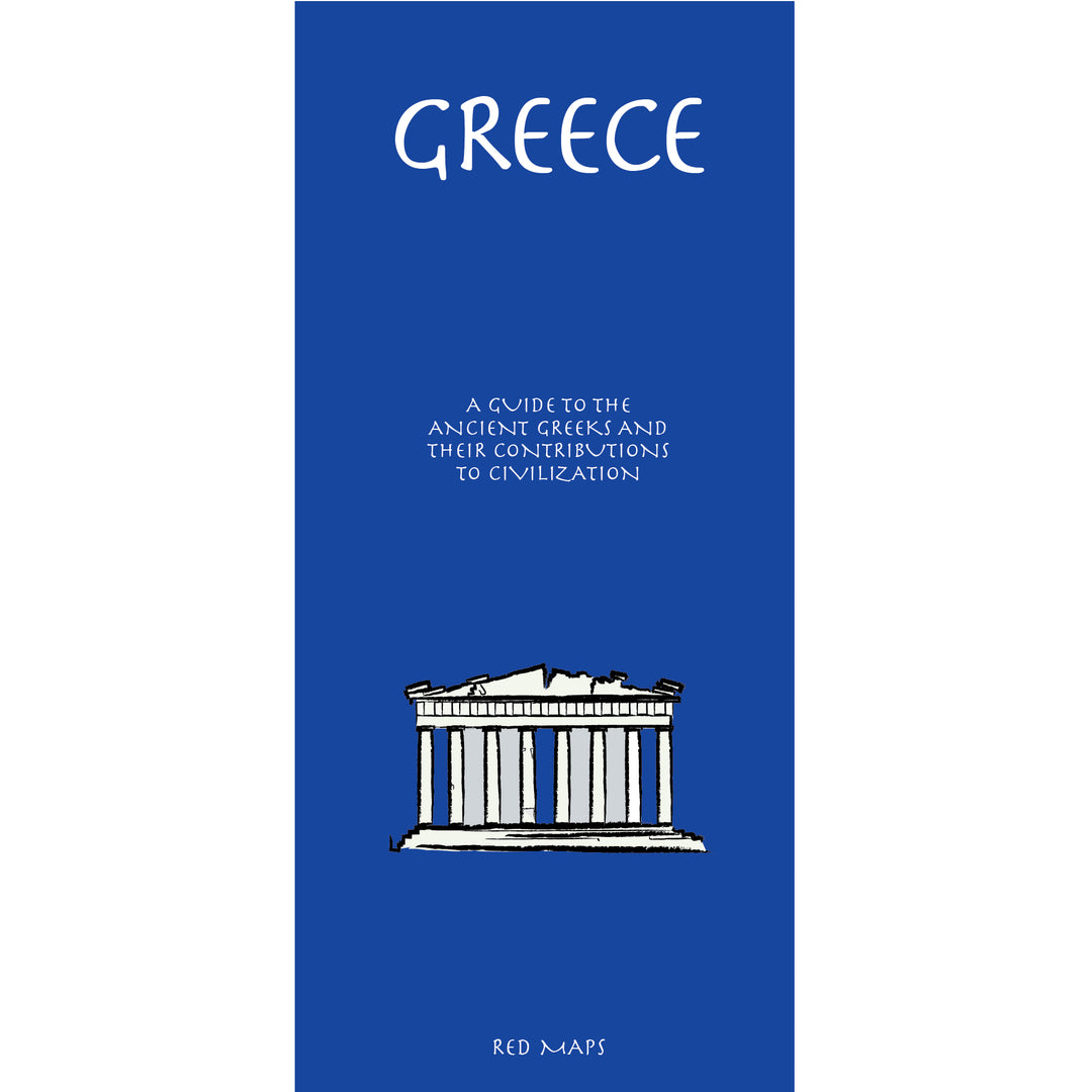 Greece & Greek Isles Map | Red Maps