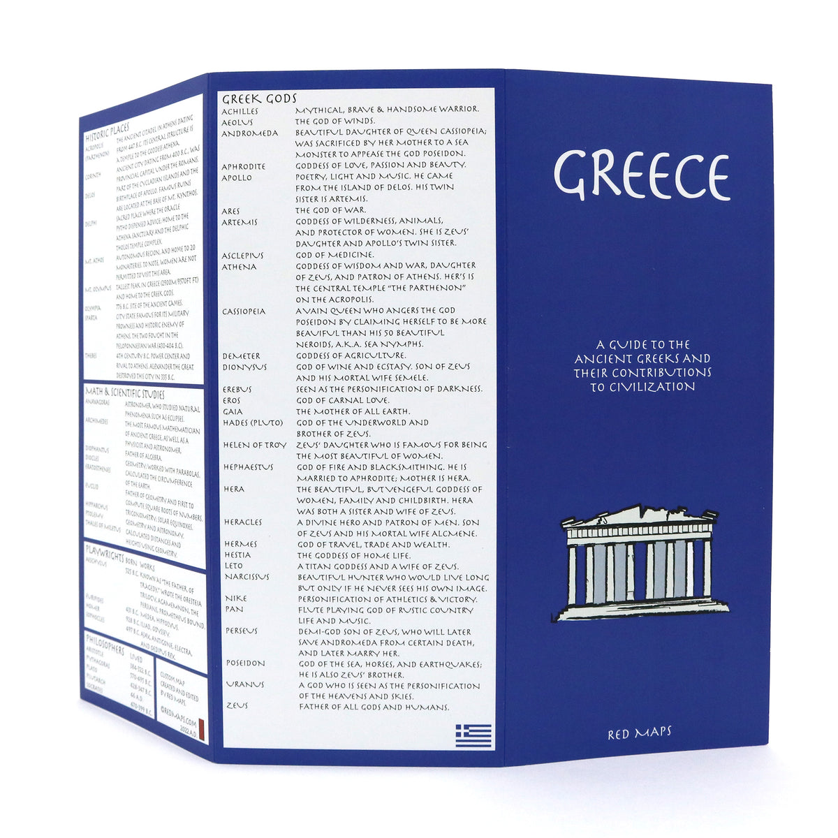 Greece & Greek Isles Map | Red Maps